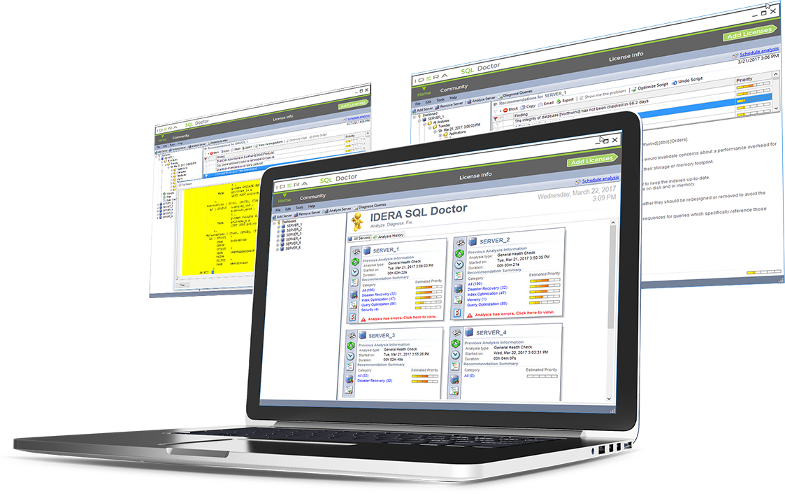 SQL Doctor - IDERA Software - ABC Data Soluciones